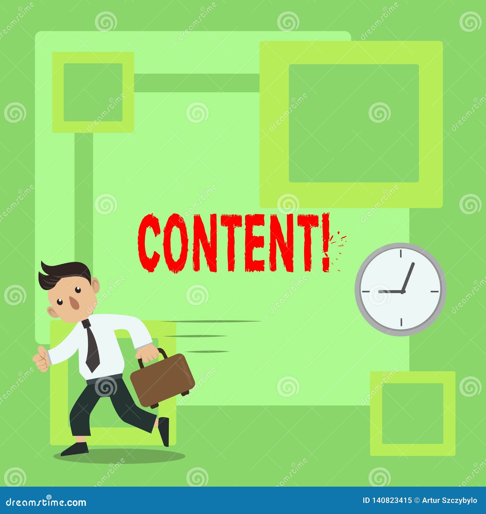 Handwriting Text Content. Concept Meaning Website Containing Exclusive ...