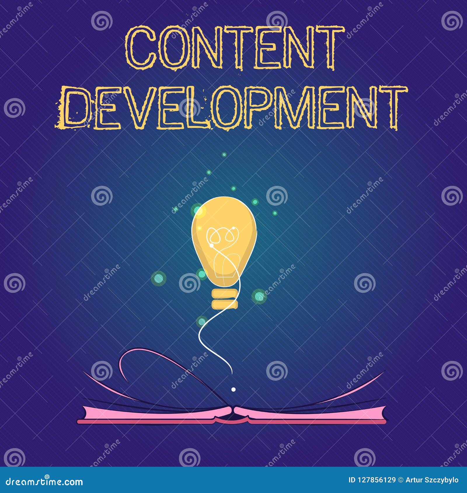 Handwriting Text Content Development. Concept Meaning Specialized in ...
