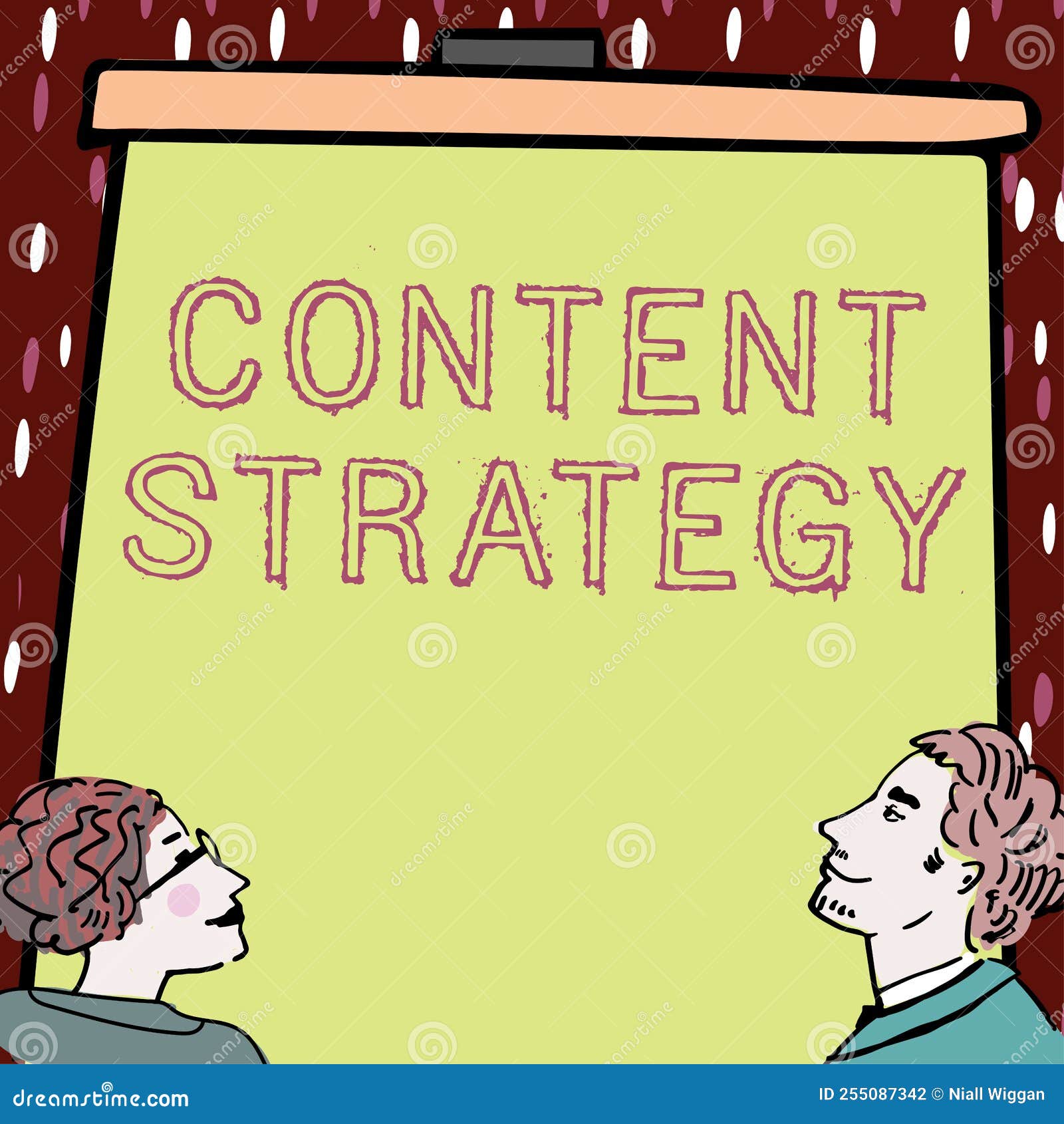 Handwriting Text Content Strategycreate Marketing Plan Using Good ...