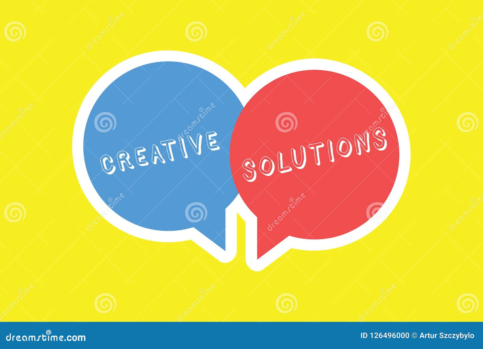 Handwriting Text Creative Solutions. Concept Meaning Original and ...