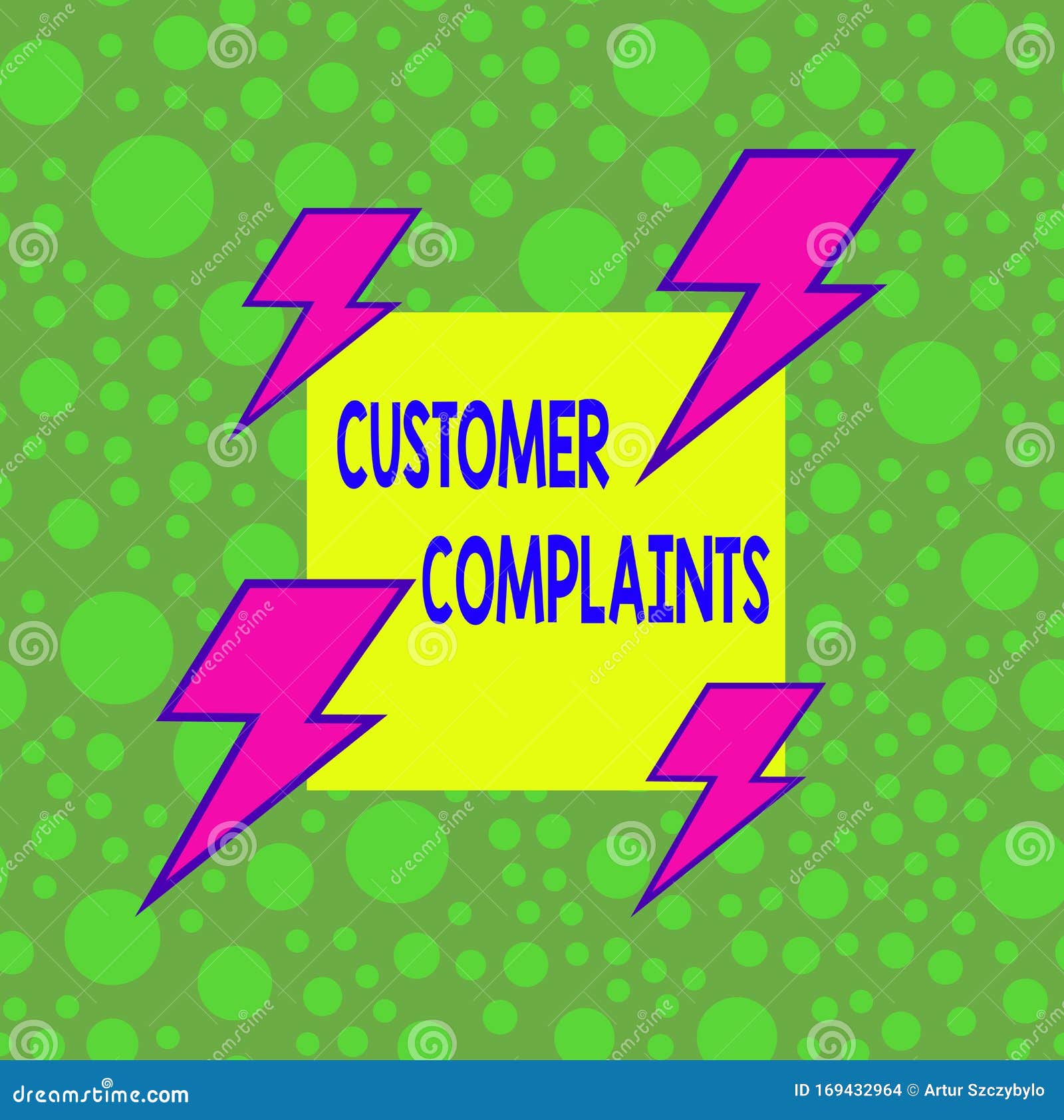 Handwriting Text Customer Complaints. Concept Meaning Expression of ...