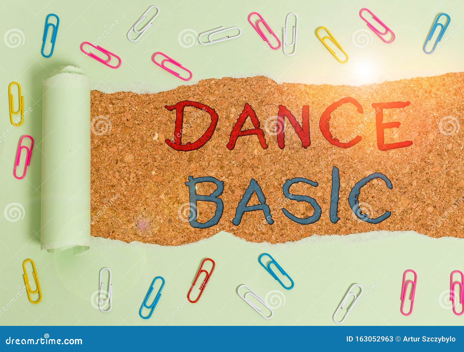 Handwriting Text Dance Basic. Concept Meaning Activity that Utilizes ...