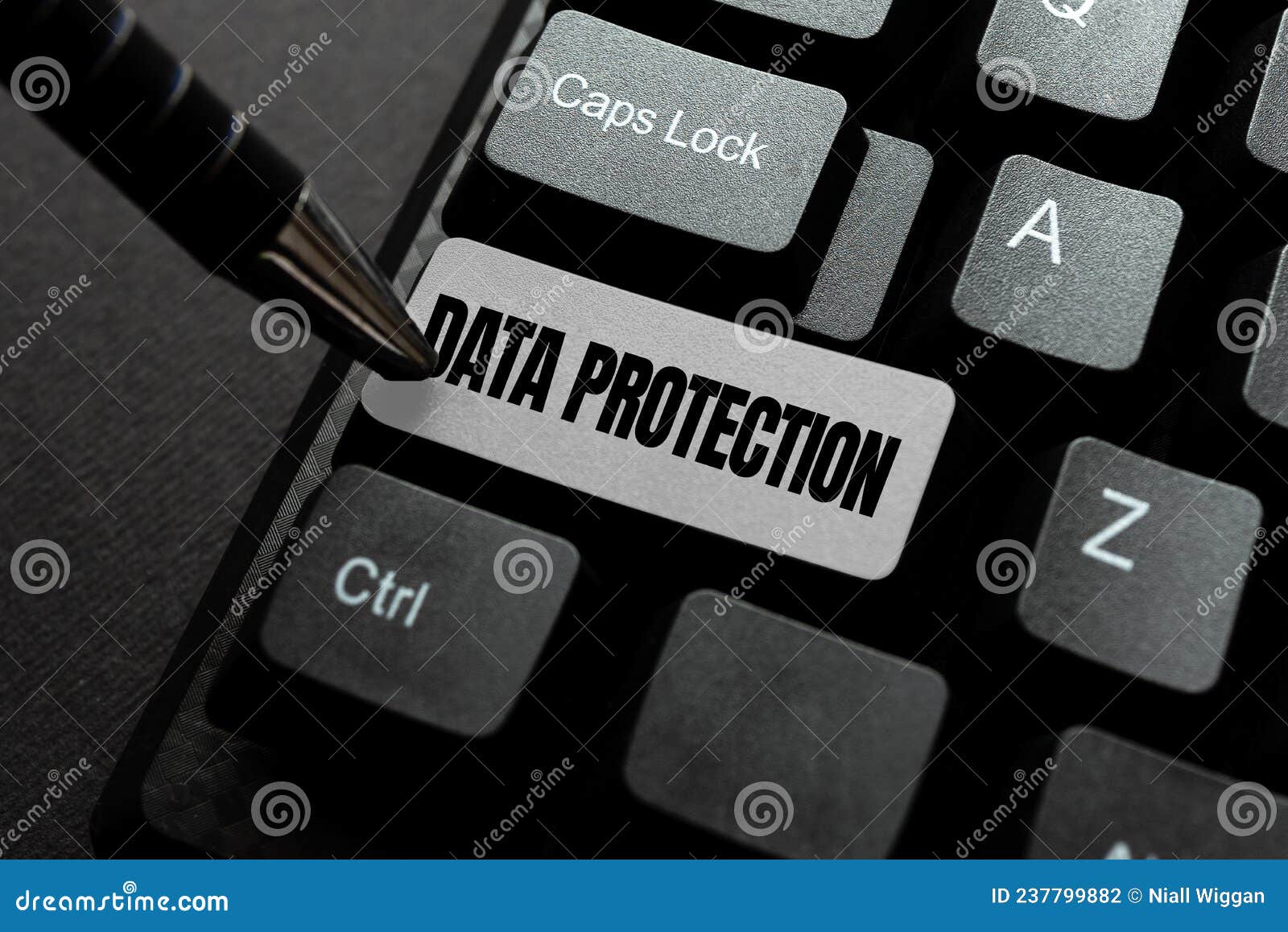 Handwriting Text Data Protection. Word for Protect IP Addresses and ...