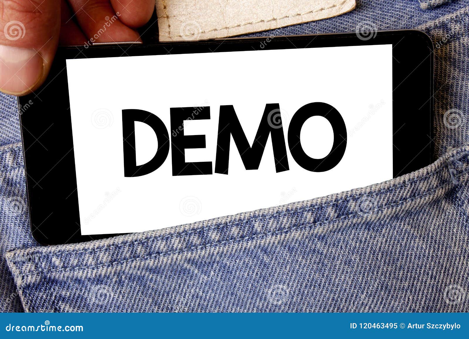 Handwriting Text Demo. Concept Meaning Trial Beta Version Free Test ...