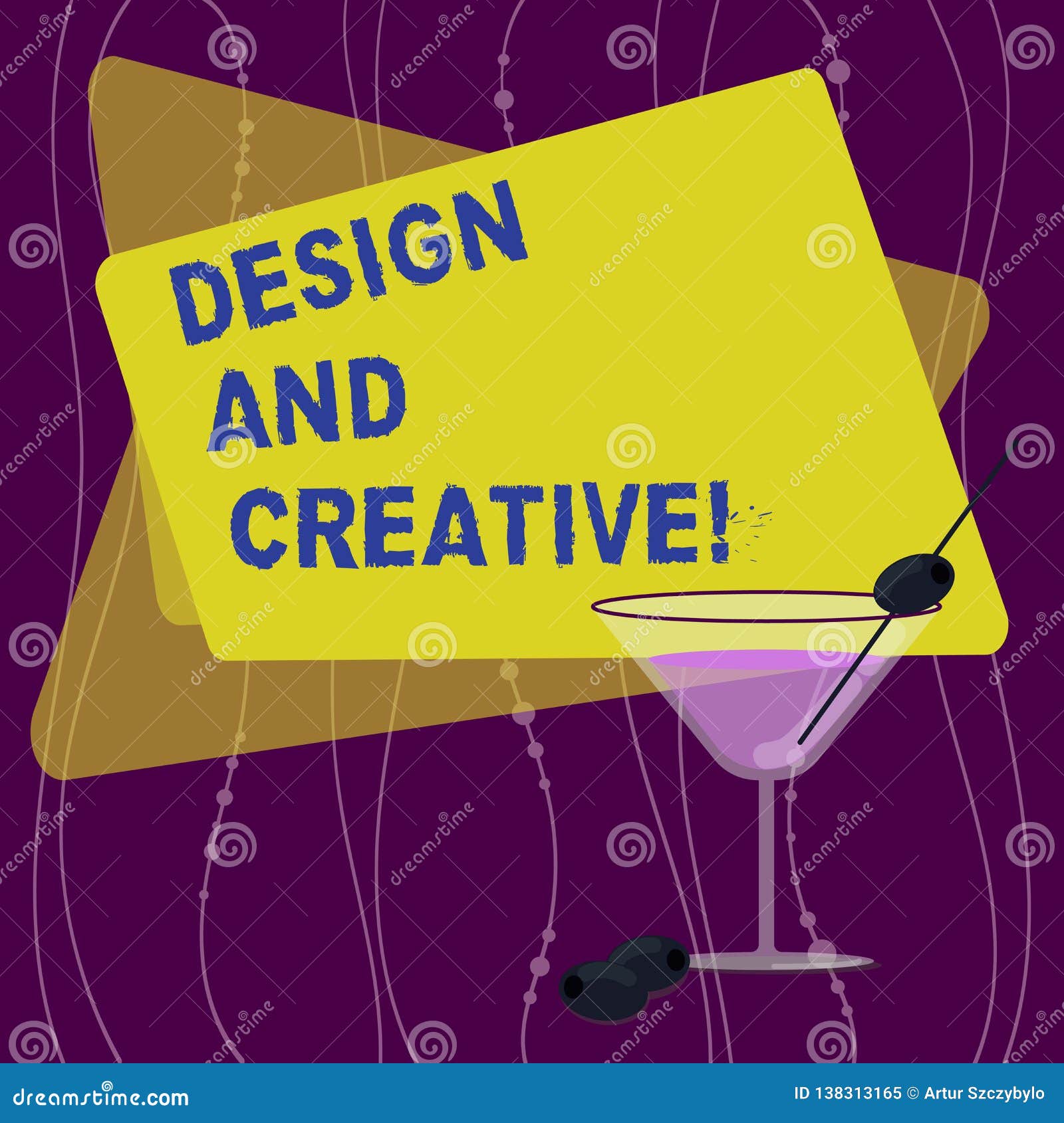 Handwriting Text Design and Creative. Concept Meaning Involving Use ...