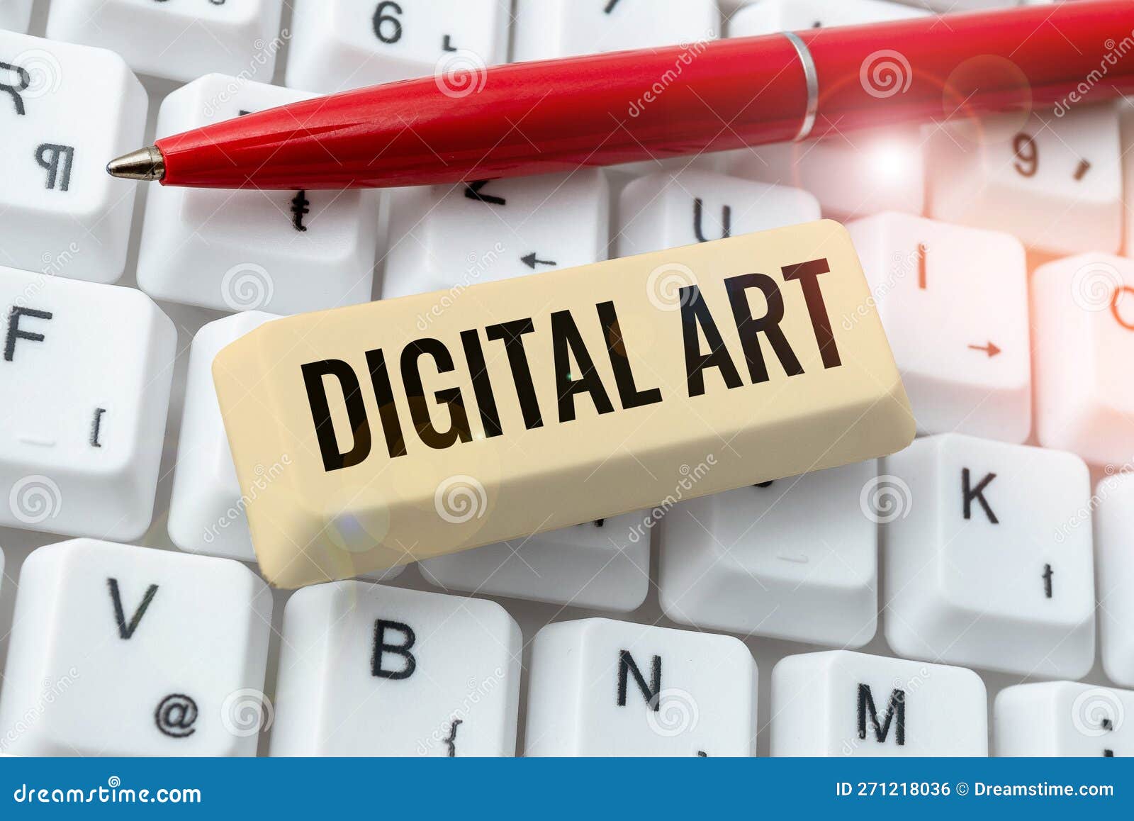 Handwriting Text Digital Art. Word for Use of Skill and Creative ...