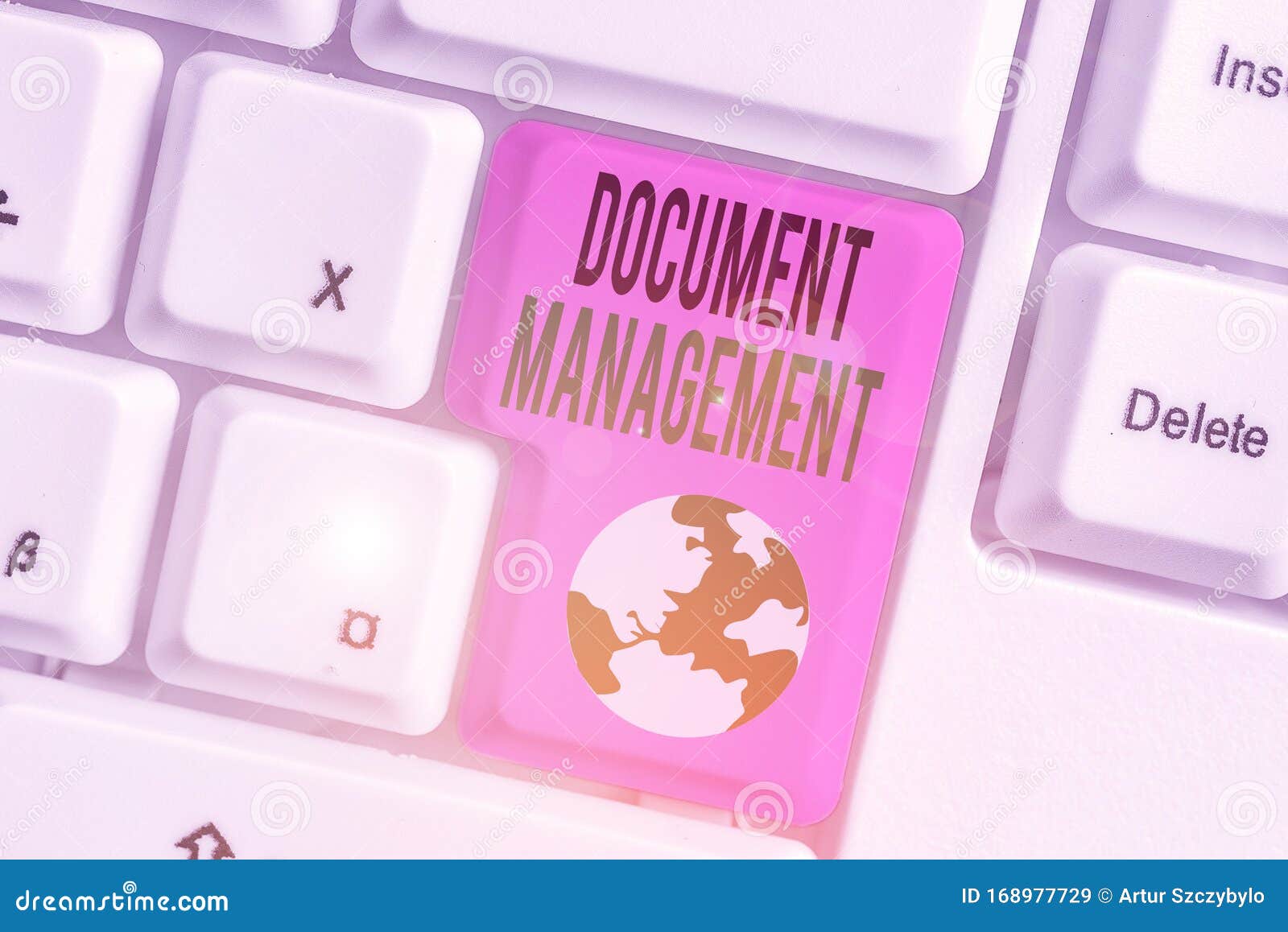 Handwriting Text Document Management. Concept Meaning Computerized ...