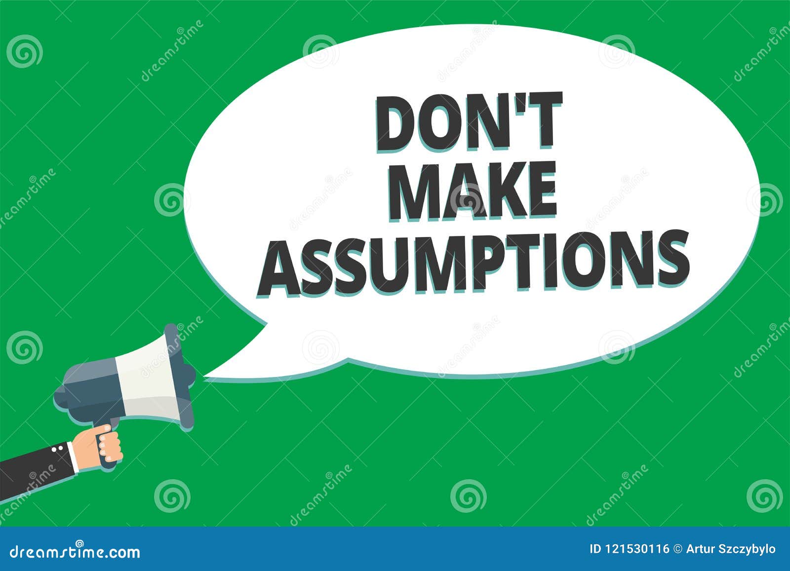 Handwriting Text Don T Not Make Assumptions. Concept Meaning Putting ... Handwriting Text Don T Not Make Assumptions. Concept Meaning Putting ...