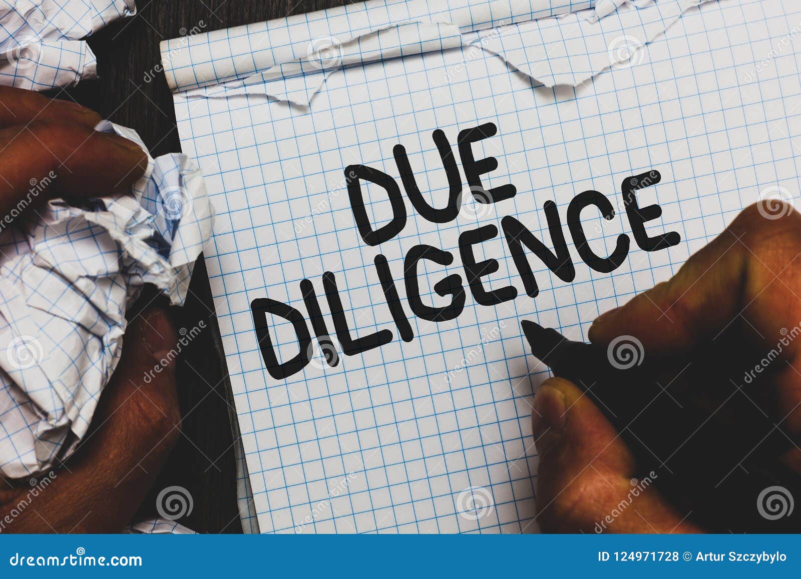 Handwriting Text Due Diligence. Concept Meaning Comprehensive Appraisal ... Handwriting Text Due Diligence. Concept Meaning Comprehensive Appraisal ...