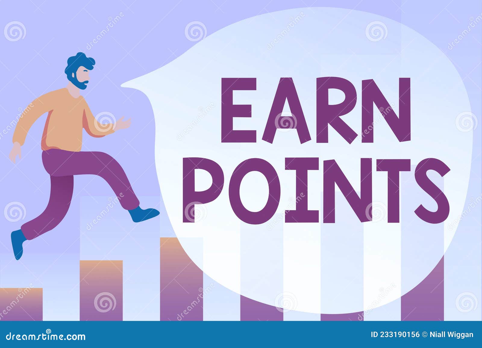 Handwriting Text Earn Points. Concept Meaning Getting Praise or ...