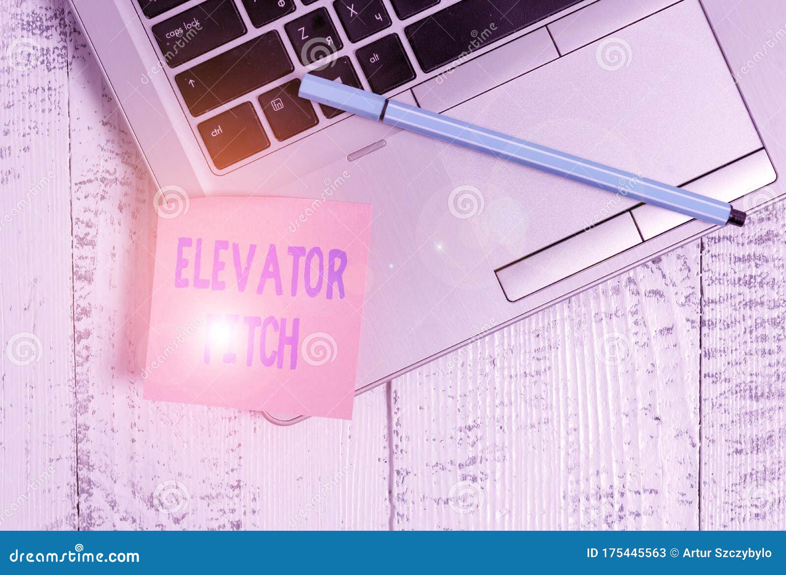 Handwriting Text Elevator Pitch. Concept Meaning the Elevator Statement ...