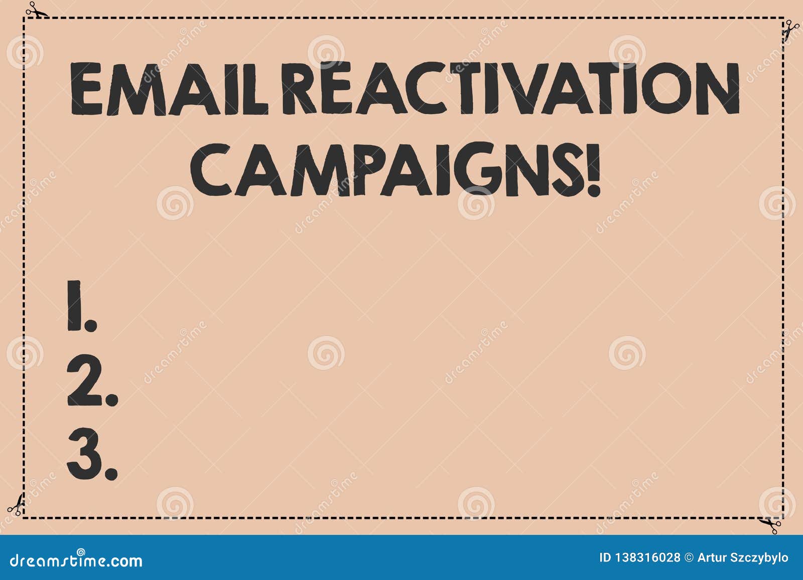 Handwriting Text Email Reactivation Campaigns. Concept Meaning ...