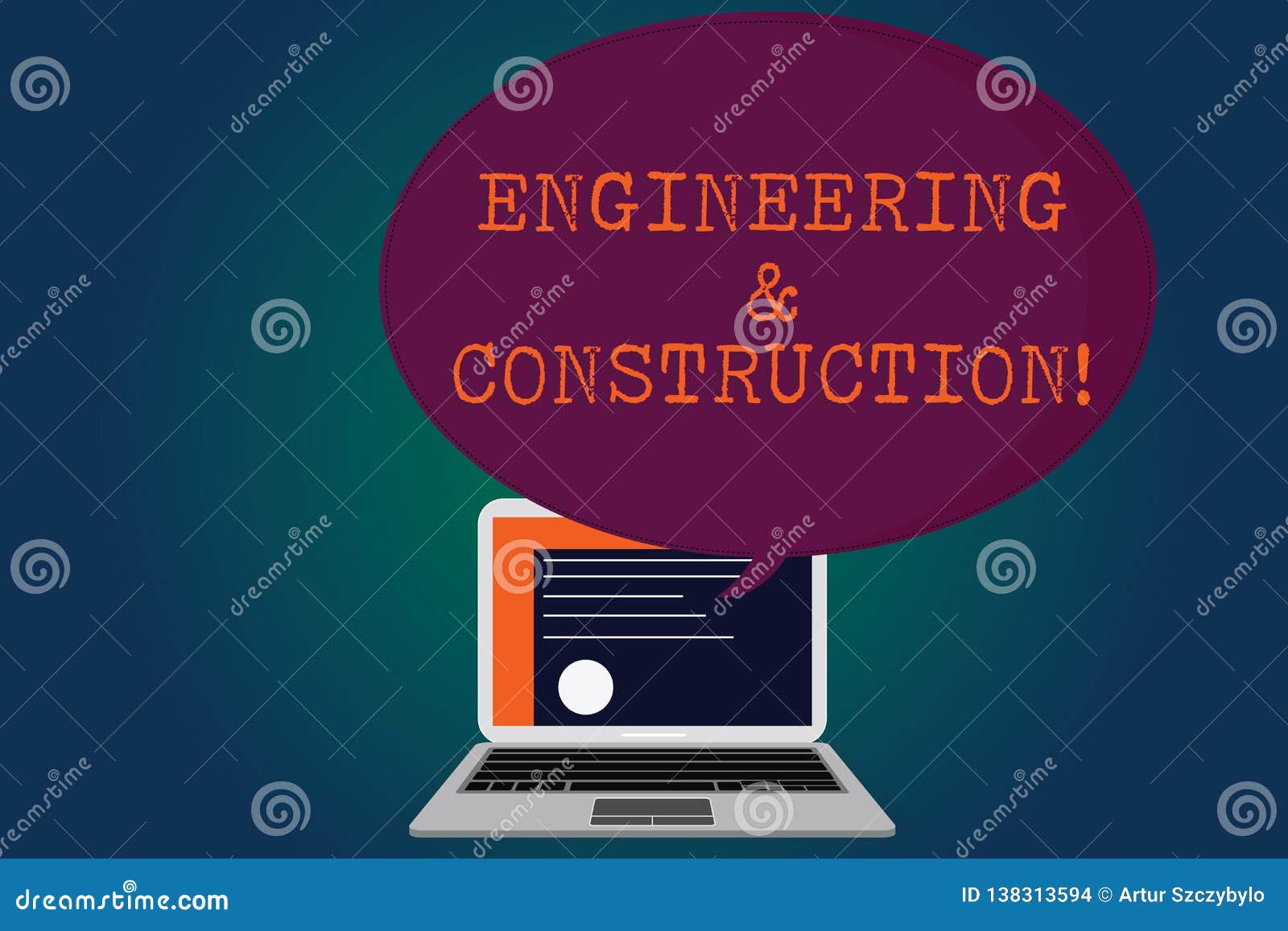Handwriting Text Engineering and Construction. Concept Meaning Applying ...