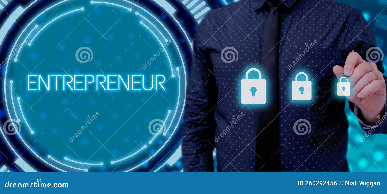 Text Caption Presenting Entrepreneur. Concept Meaning Enterprise ...