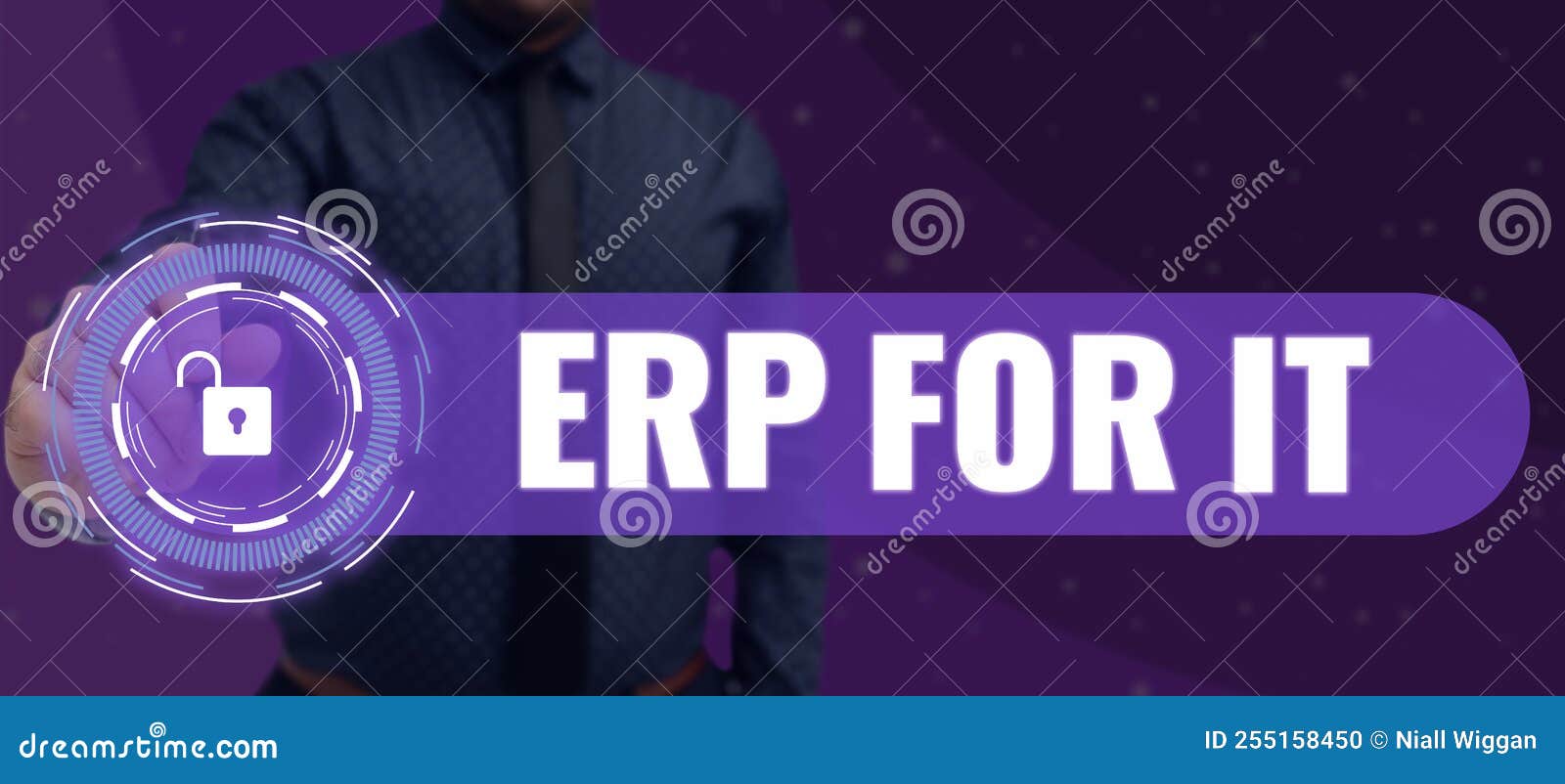 Handwriting Text Erp for it. Word for Enterprise Resource Planning ...