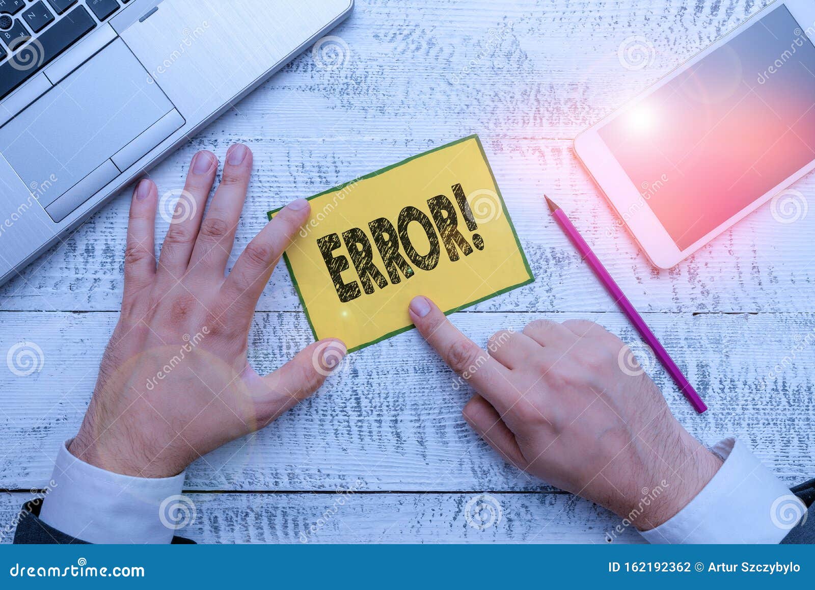 Handwriting Text Error. Concept Meaning State or Condition of Being ...