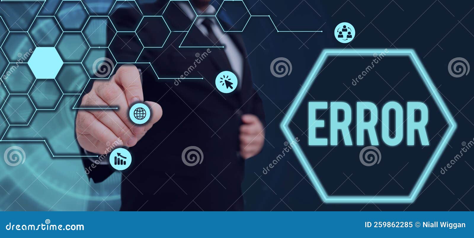 Handwriting Text Error. Word Written on Making a Judgment on the Sum ...