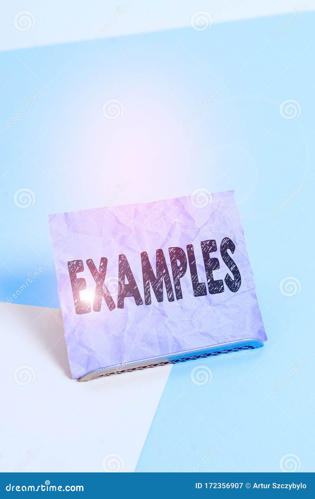 Handwriting Text Examples. Concept Meaning Illustration Sample Model To ...