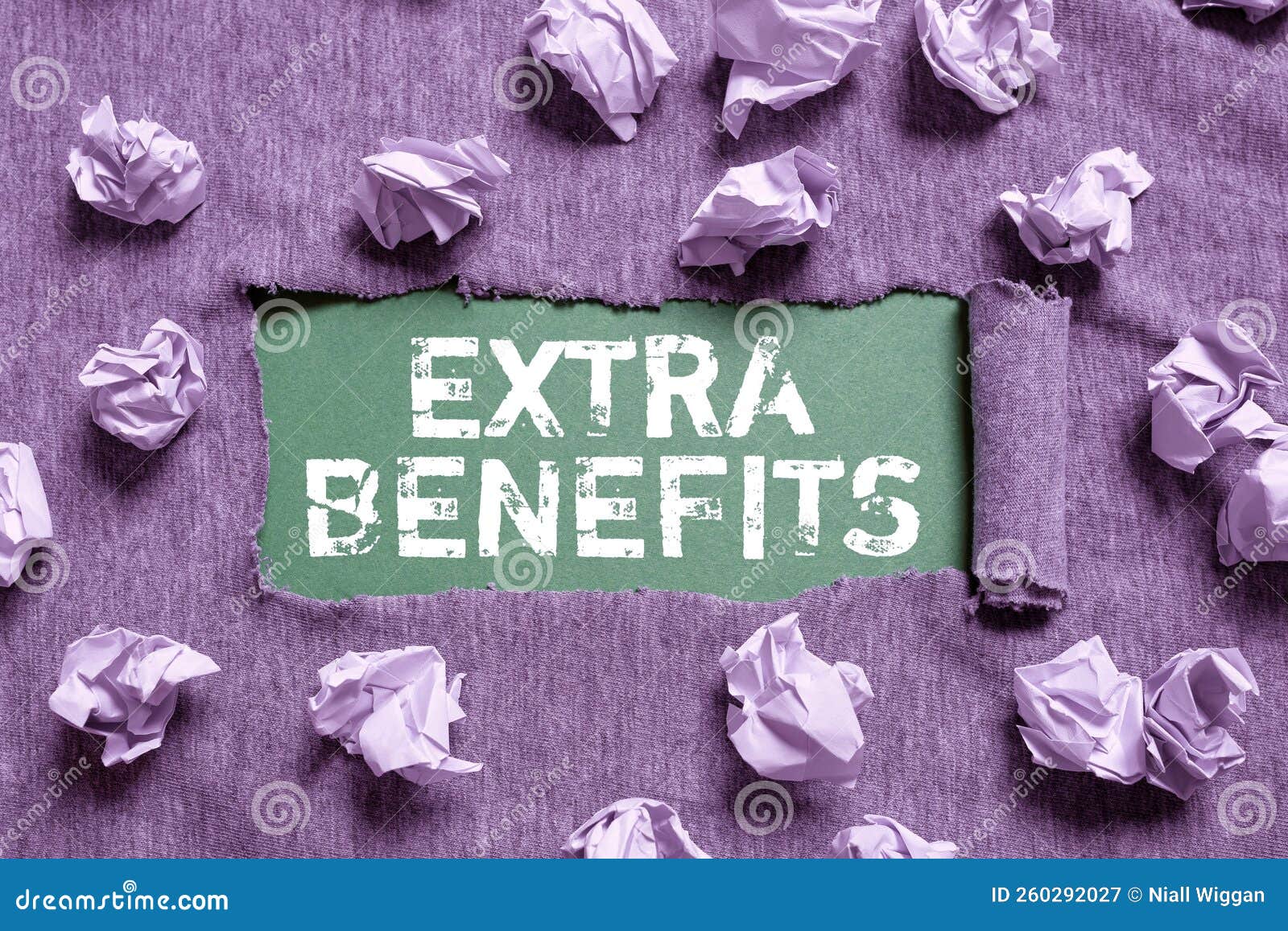 Text Showing Inspiration Extra Benefits. Business Showcase Conclusion ...