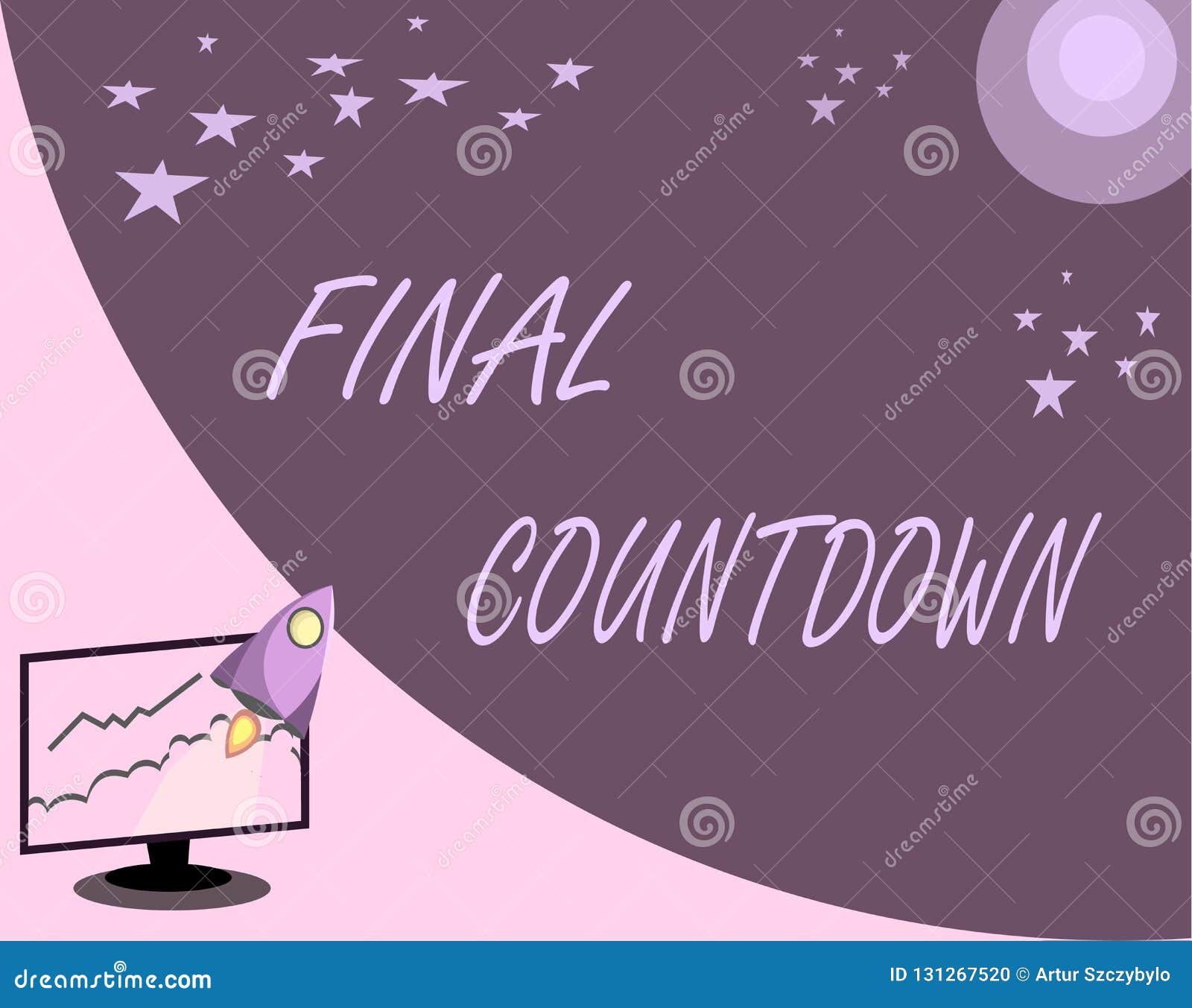 Handwriting Text Final Countdown. Concept Meaning Last Moment of Any ...