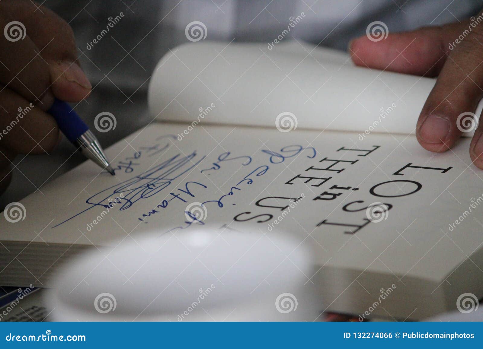 Handwriting, Text, Finger, Writing Picture. Image: 132274066