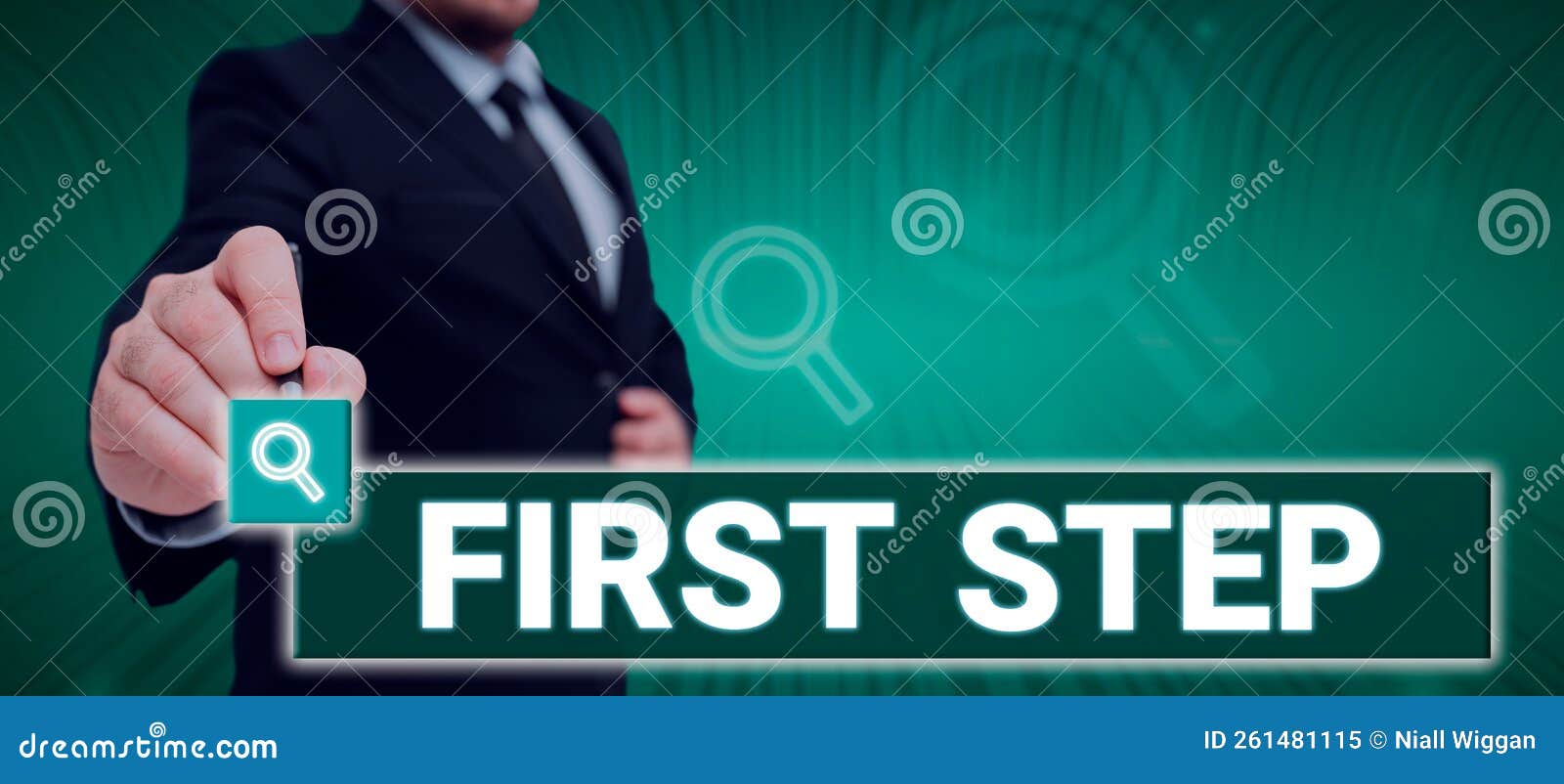 Sign Displaying First Step. Business Idea Pertaining To the Start of a ...