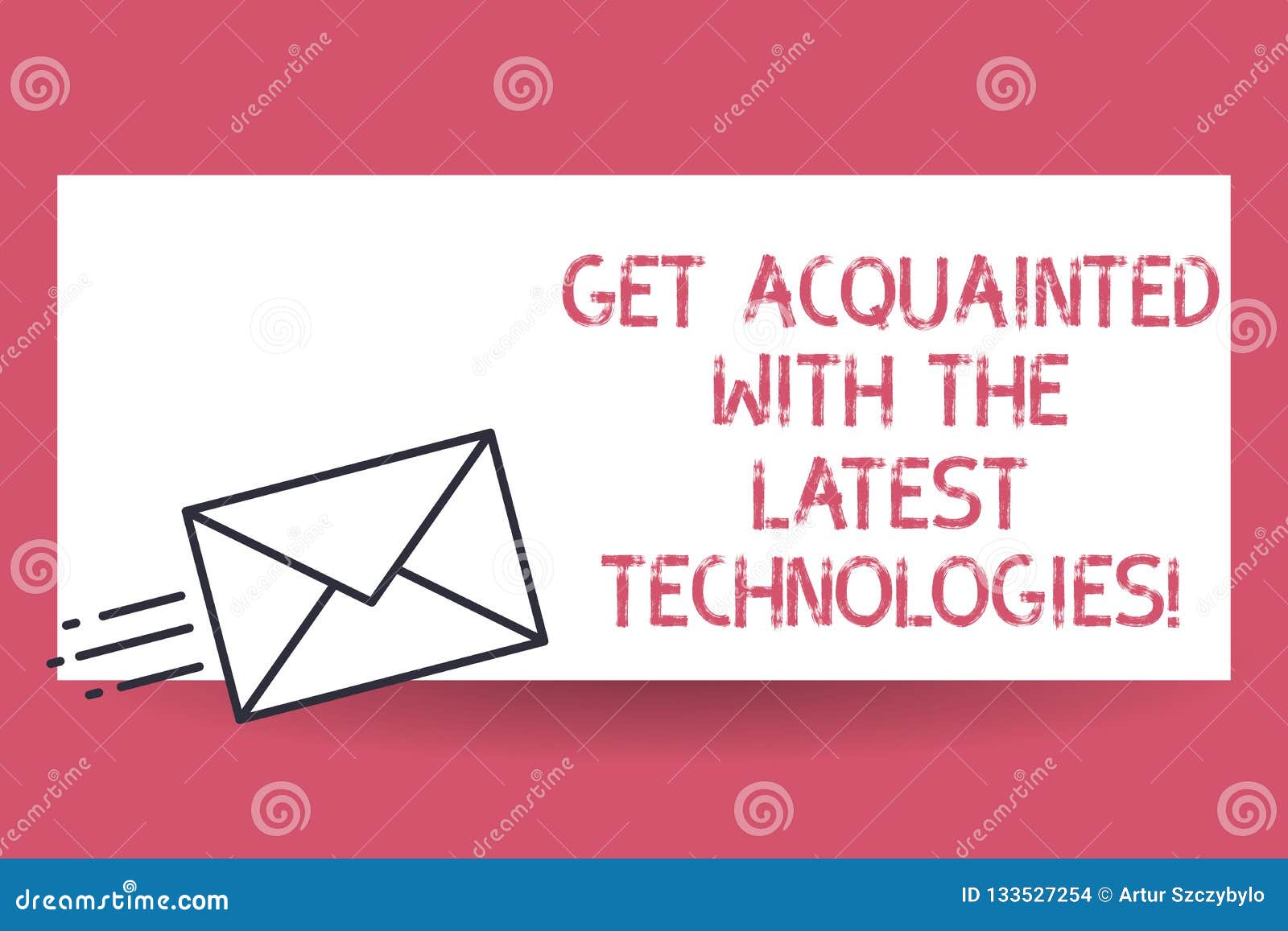 Handwriting Text Get Acquainted with the Latest Technologies. Concept ... Handwriting Text Get Acquainted with the Latest Technologies. Concept ...