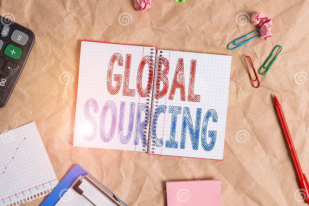 Handwriting Text Global Sourcing. Concept Meaning Practice of Seeking ... Handwriting Text Global Sourcing. Concept Meaning Practice of Seeking ...