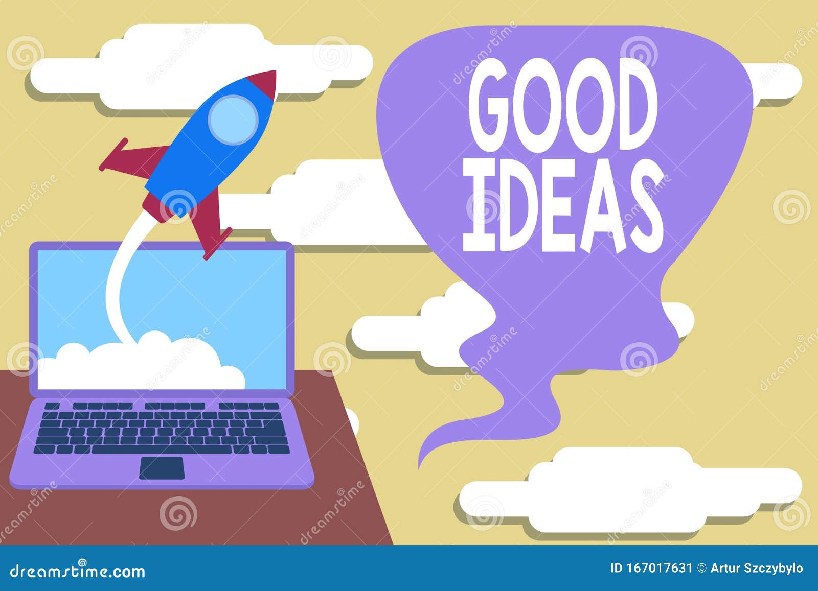 Handwriting Text Good Ideas. Concept Meaning Nice Formulated Thought or ...