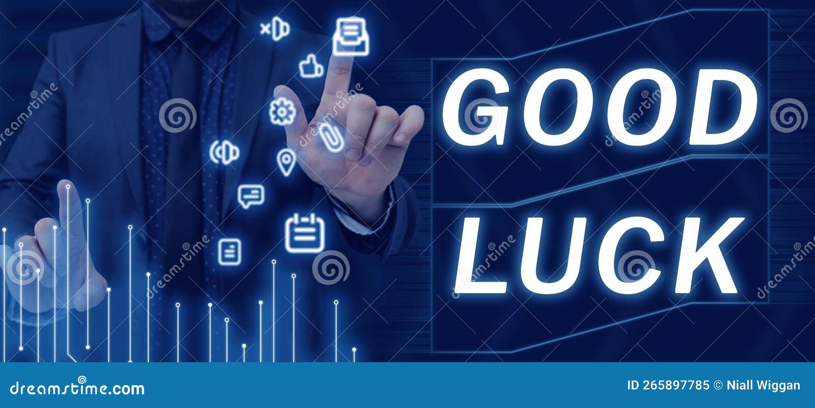 Handwriting Text Good Luck. Concept Meaning a Positive Fortune or a ... Handwriting Text Good Luck. Concept Meaning a Positive Fortune or a ...
