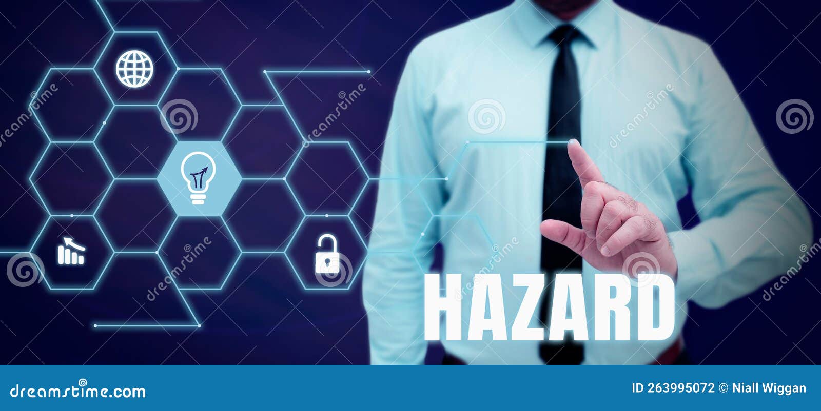 Handwriting Text Hazard. Concept Meaning Account or Statement ...