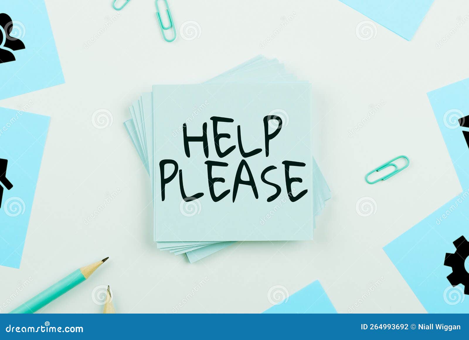 Handwriting Text Help Please. Business Idea Used To Make a Request or ...