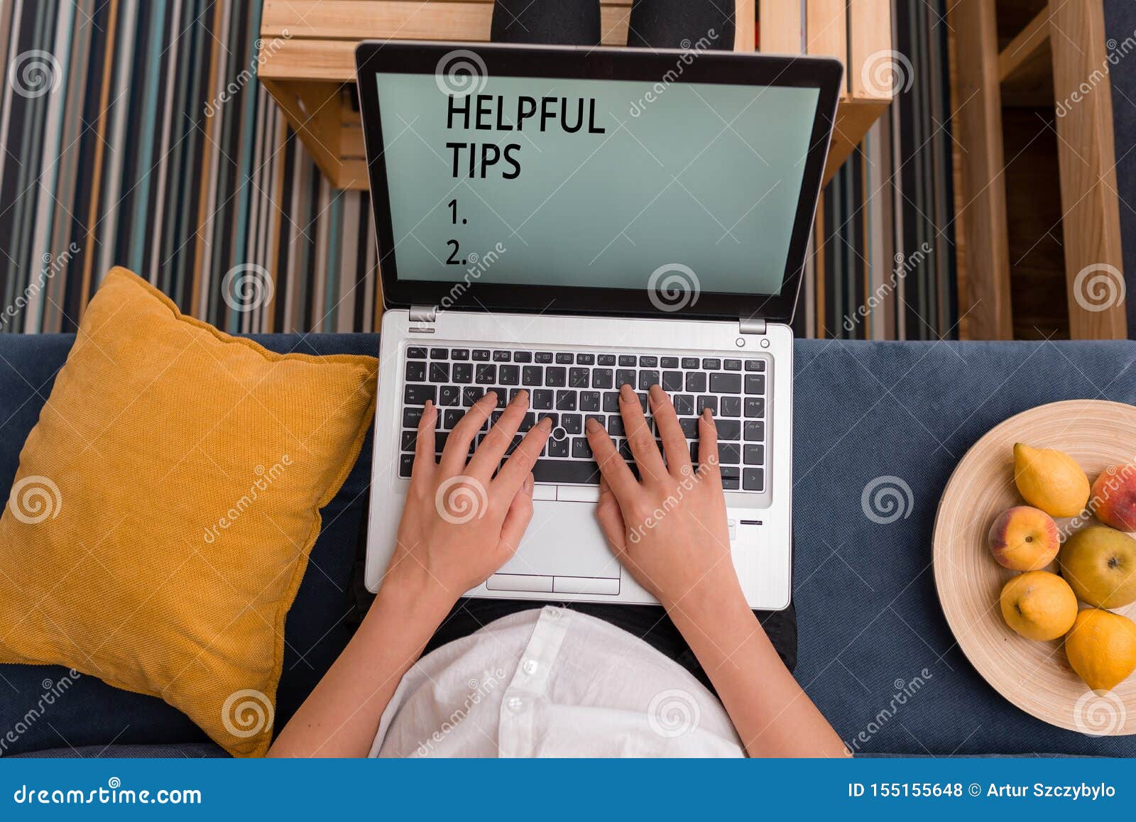 Handwriting Text Helpful Tips. Concept Meaning Advices Given To Be ...