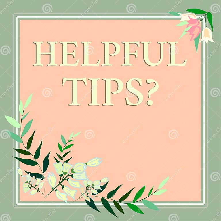 Handwriting Text Helpful Tips. Internet Concept Advices Given To Be ... Handwriting Text Helpful Tips. Internet Concept Advices Given To Be ...