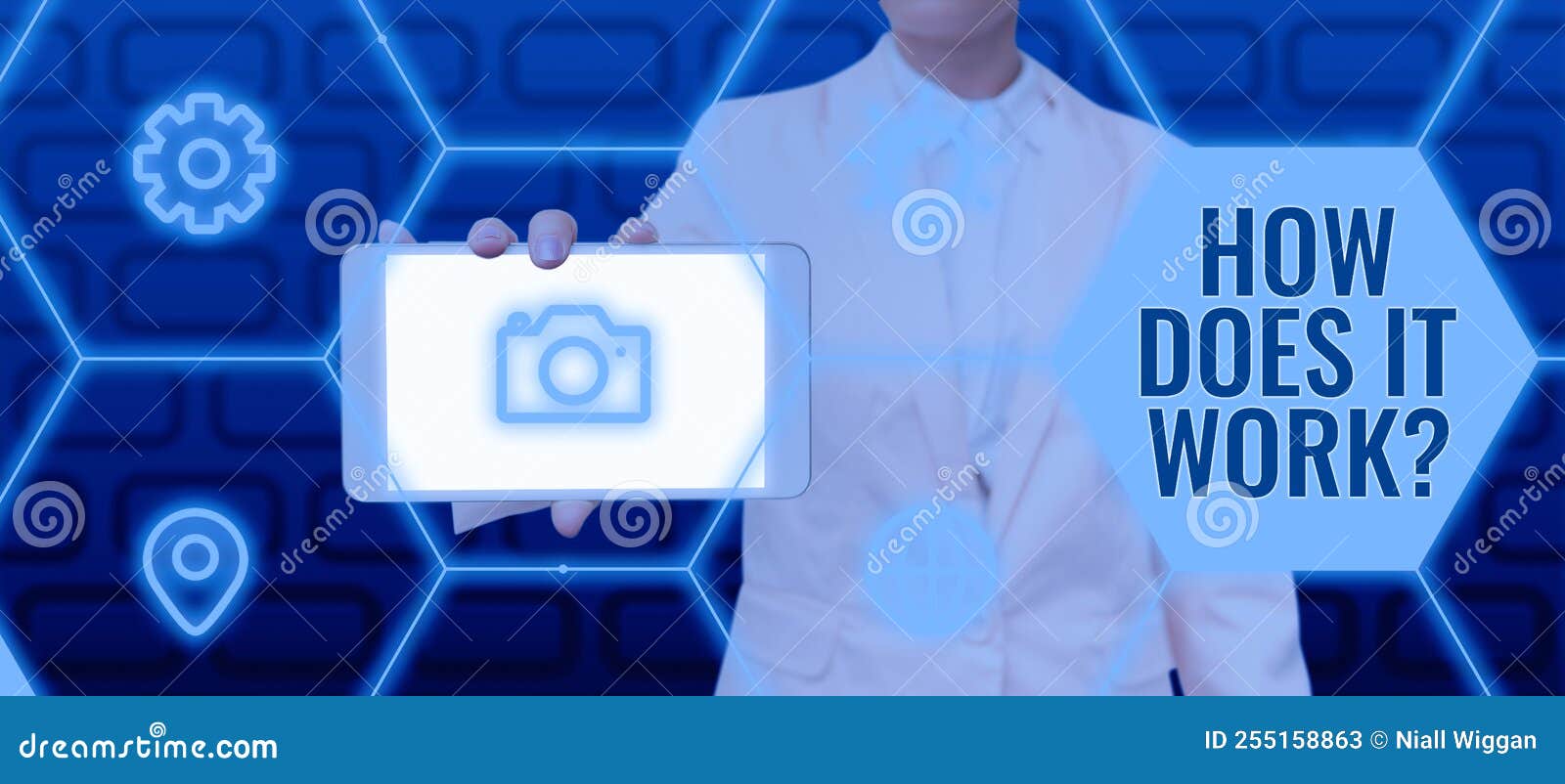 Sign Displaying How Does it Work QuestionAsking on How Stuff Being ...