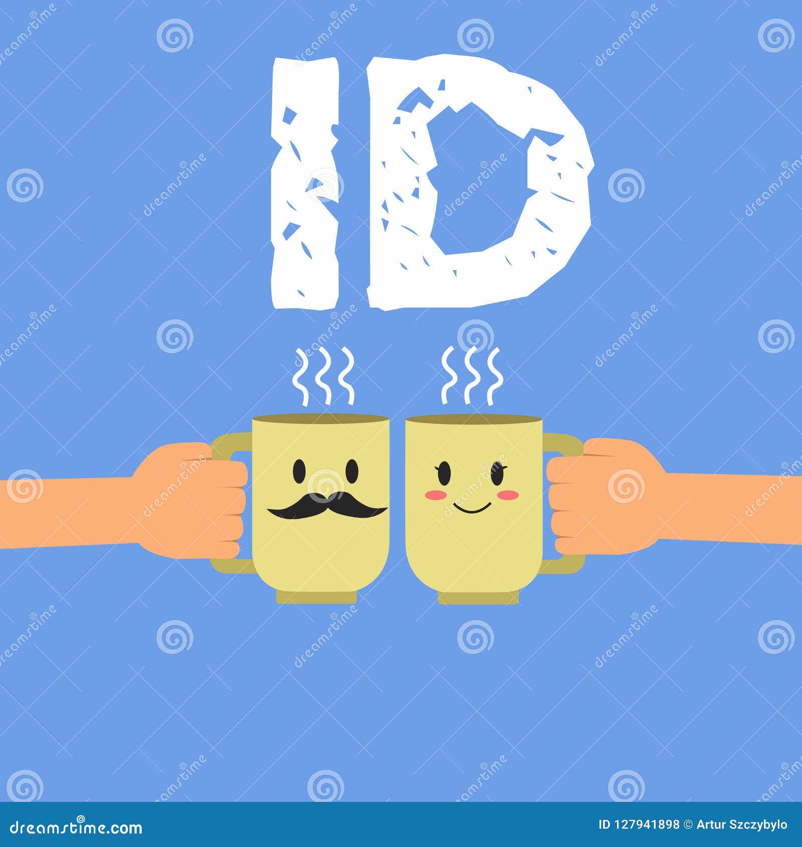 Handwriting Text Id. Concept Meaning a Card or Document that Serves To ...