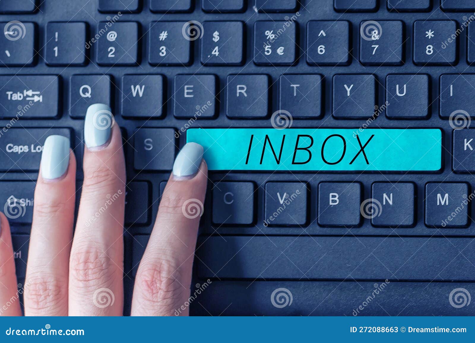 Writing Displaying Text Inbox. Business Idea Electronic Folder in Which ...