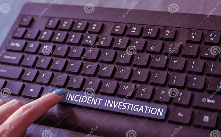 Handwriting Text Incident Investigation. Business Idea Responsible for ... Handwriting Text Incident Investigation. Business Idea Responsible for ...