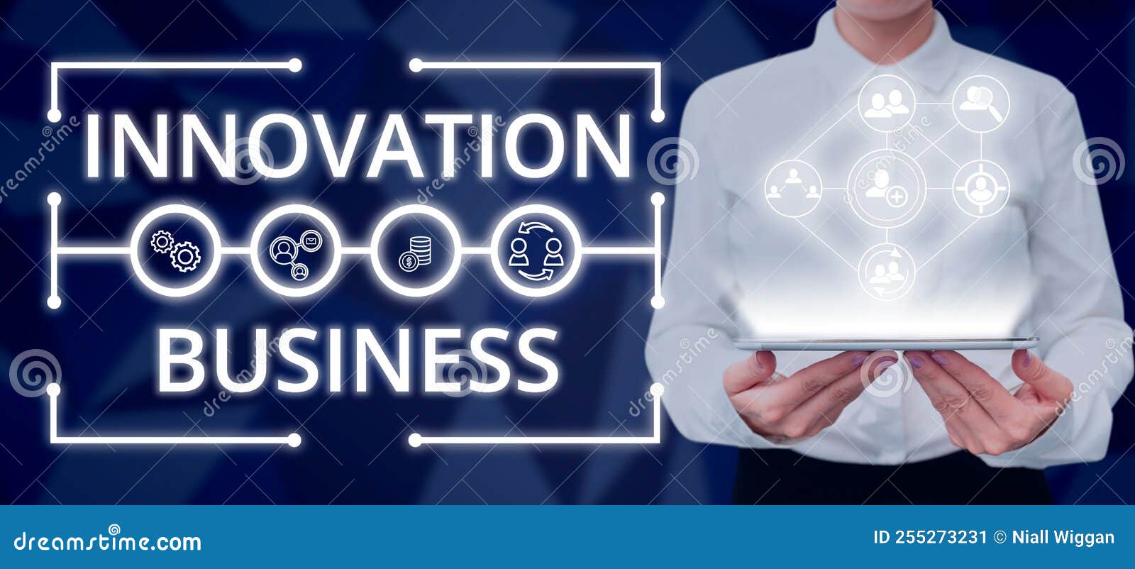 Handwriting Text Innovation Business. Conceptual Photo Introduce New ...