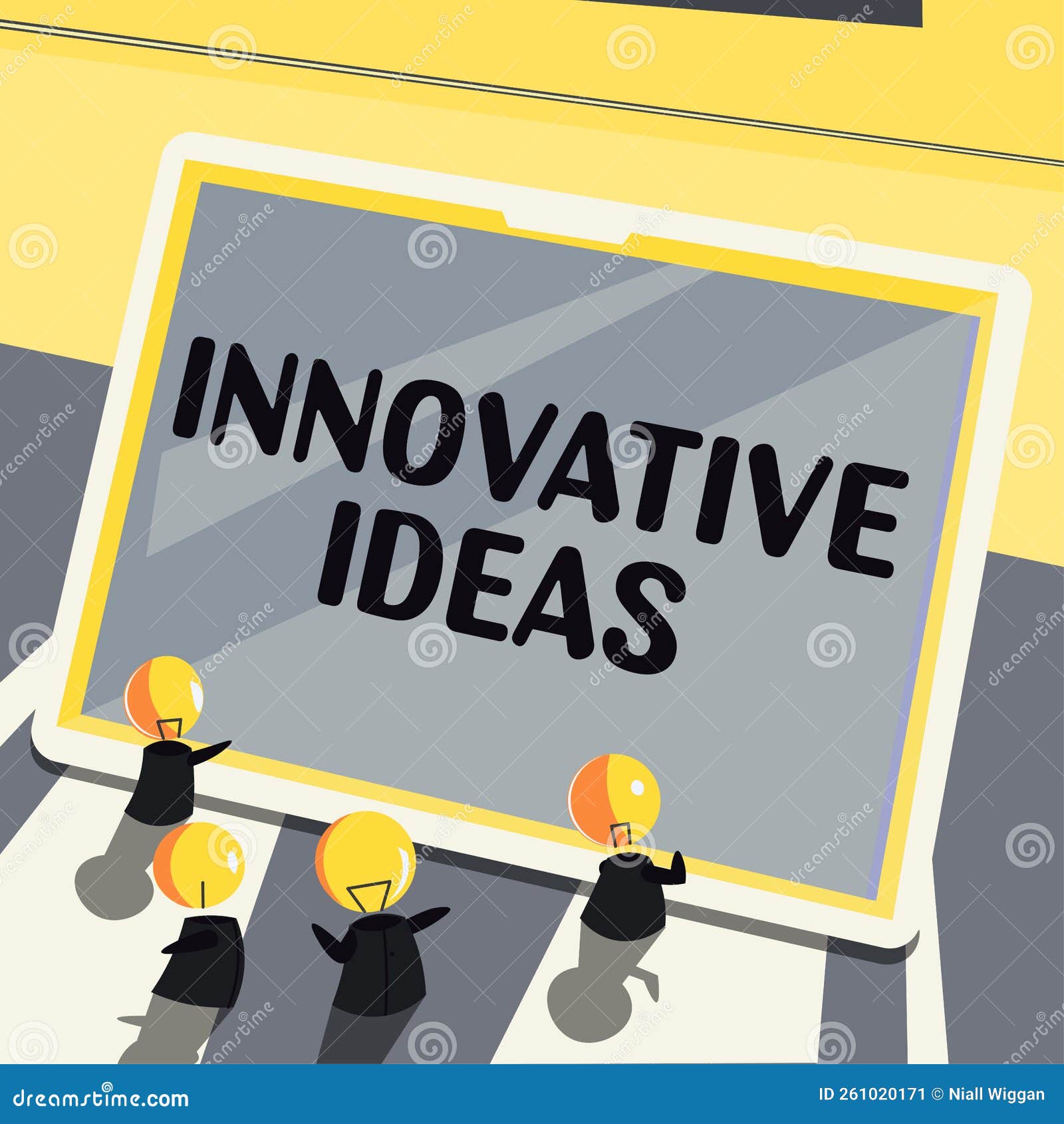 Handwriting Text Innovative Ideas. Business Idea Concepts that are a ...