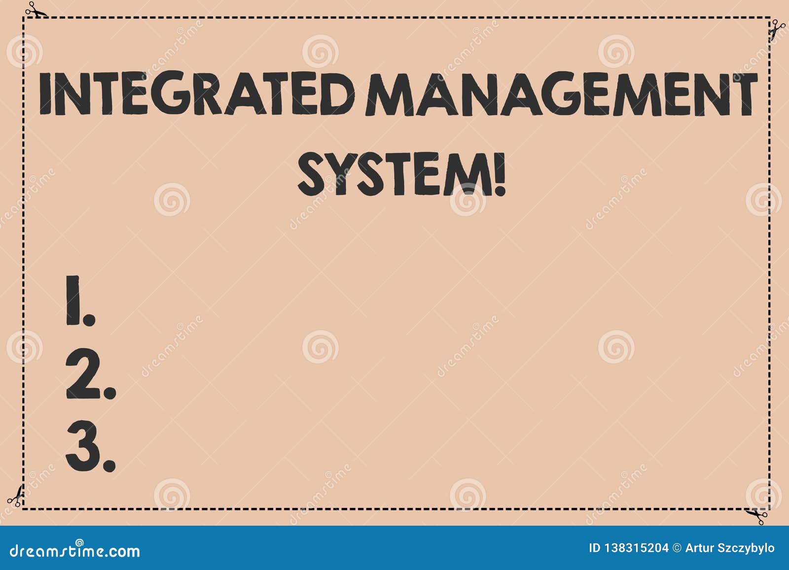 Handwriting Text Integrated Management System. Concept Meaning Combines ...