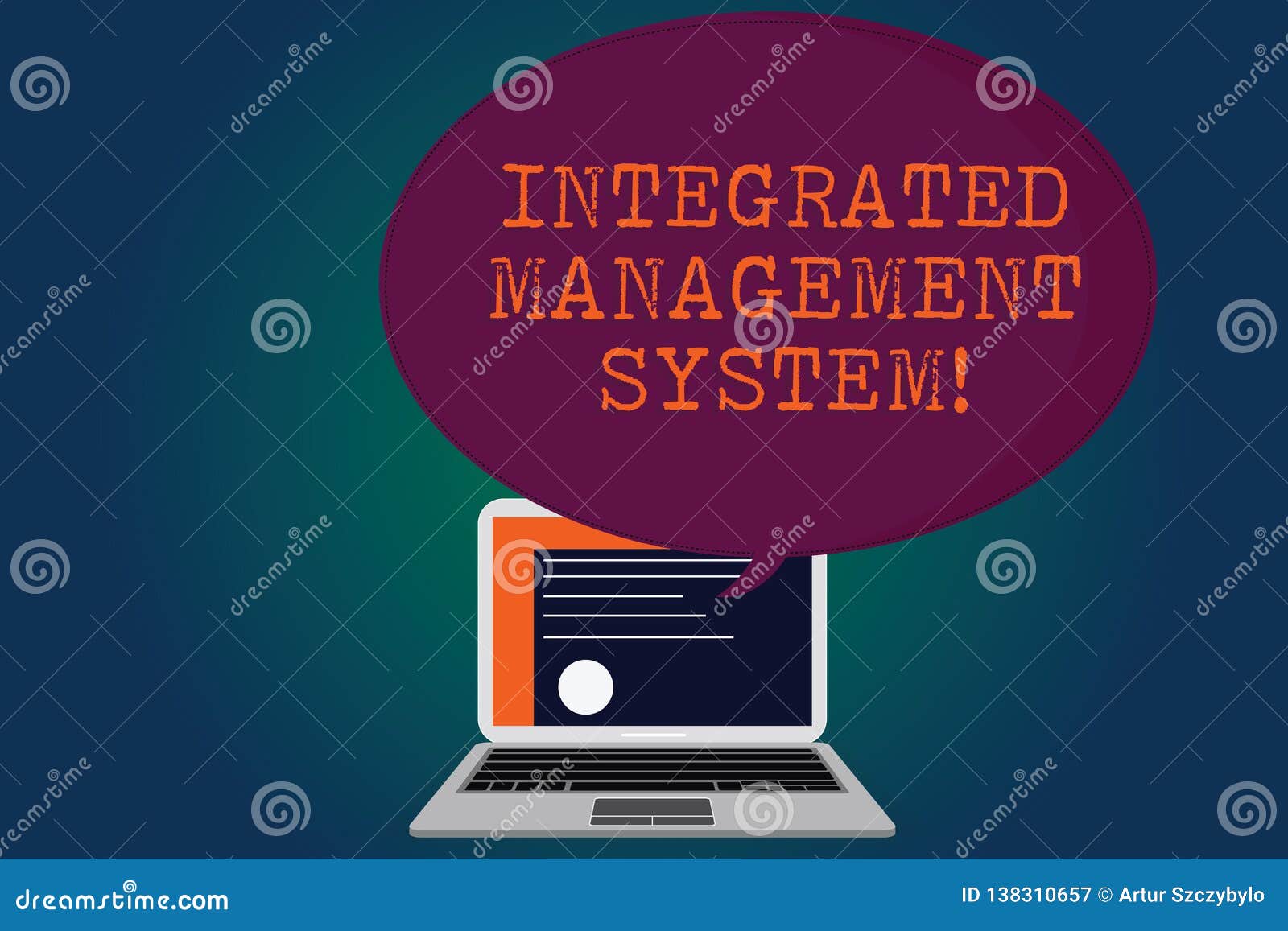 Handwriting Text Integrated Management System. Concept Meaning Combines ...