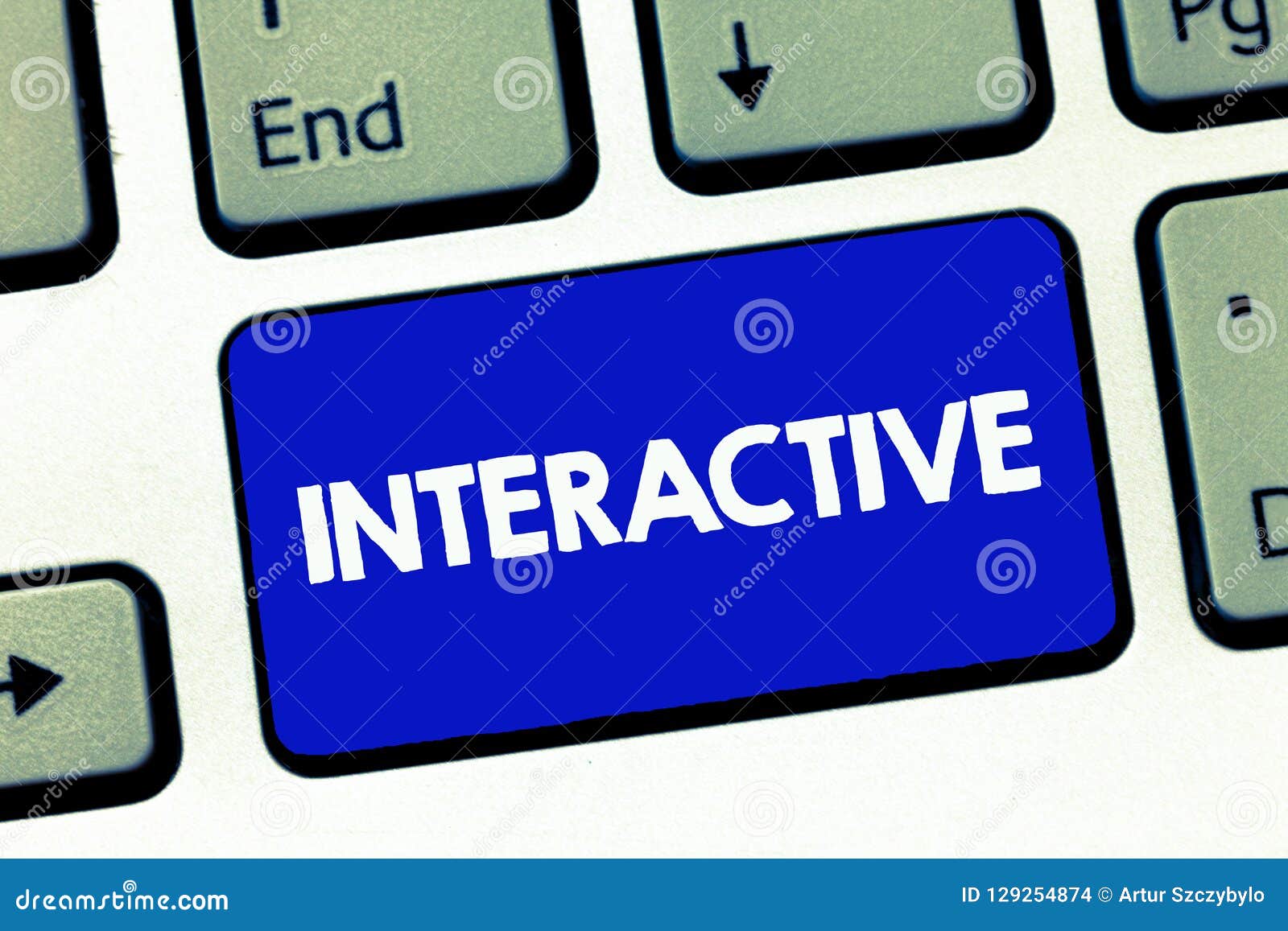 Handwriting Text Interactive. Concept Meaning Involving Communication ...