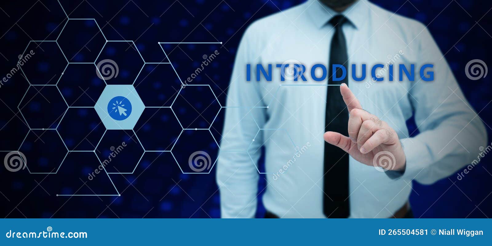 Handwriting Text Introducing. Business Concept Presenting a Topic or ...