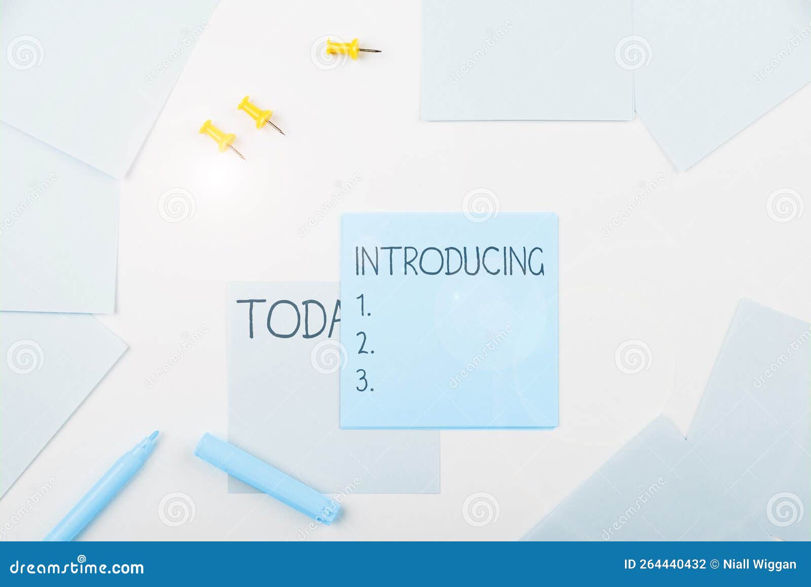 Handwriting Text Introducing. Word for Presenting a Topic or Someone ...