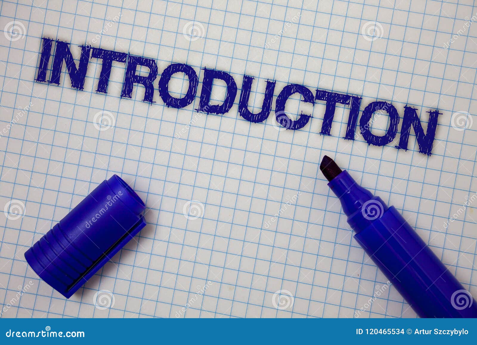 Handwriting Text Introduction. Concept Meaning First Part of a Document ...