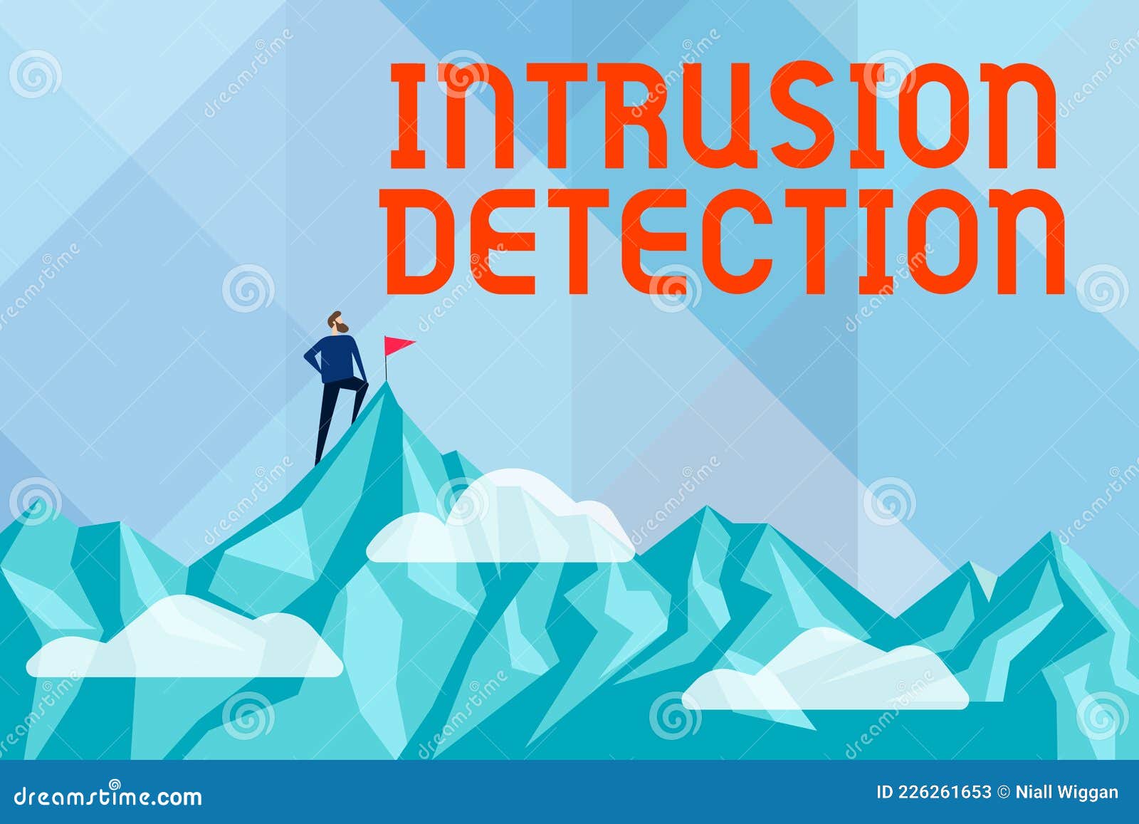IDS - Intrusion Detection System Acronym, Technology Concept Background ...