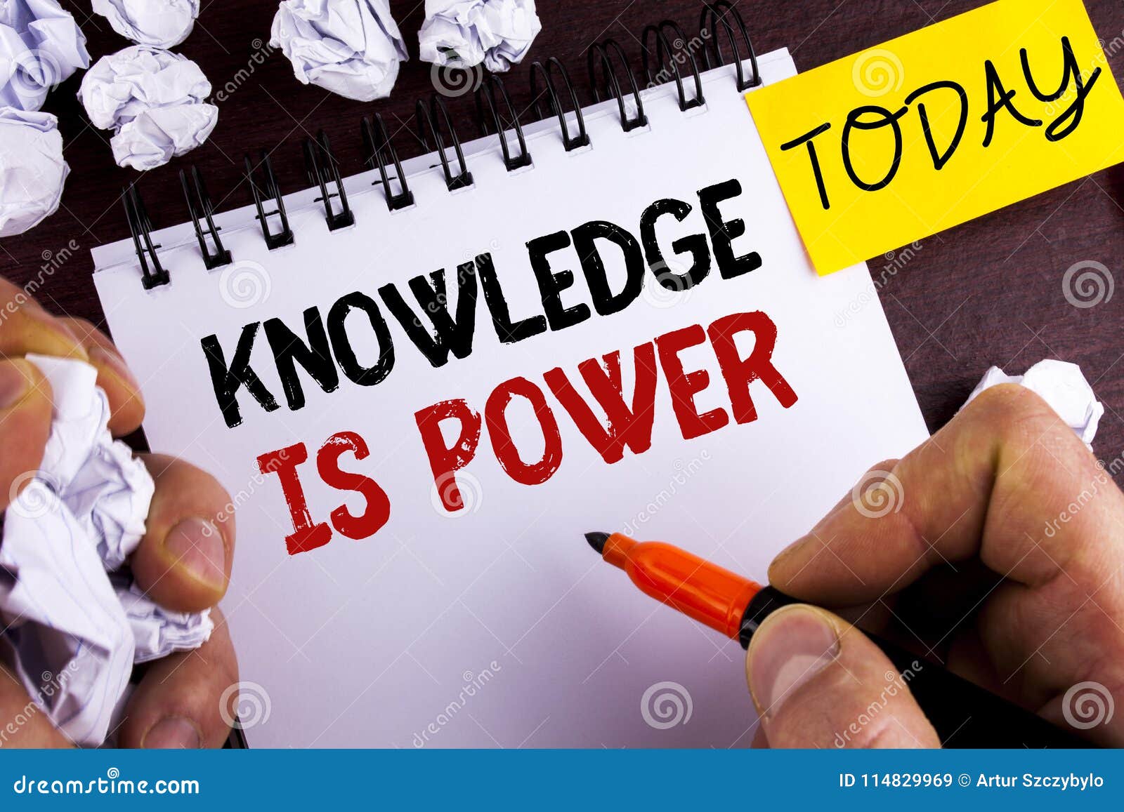Handwriting Text Knowledge is Power. Concept Meaning Learning Will Give ...