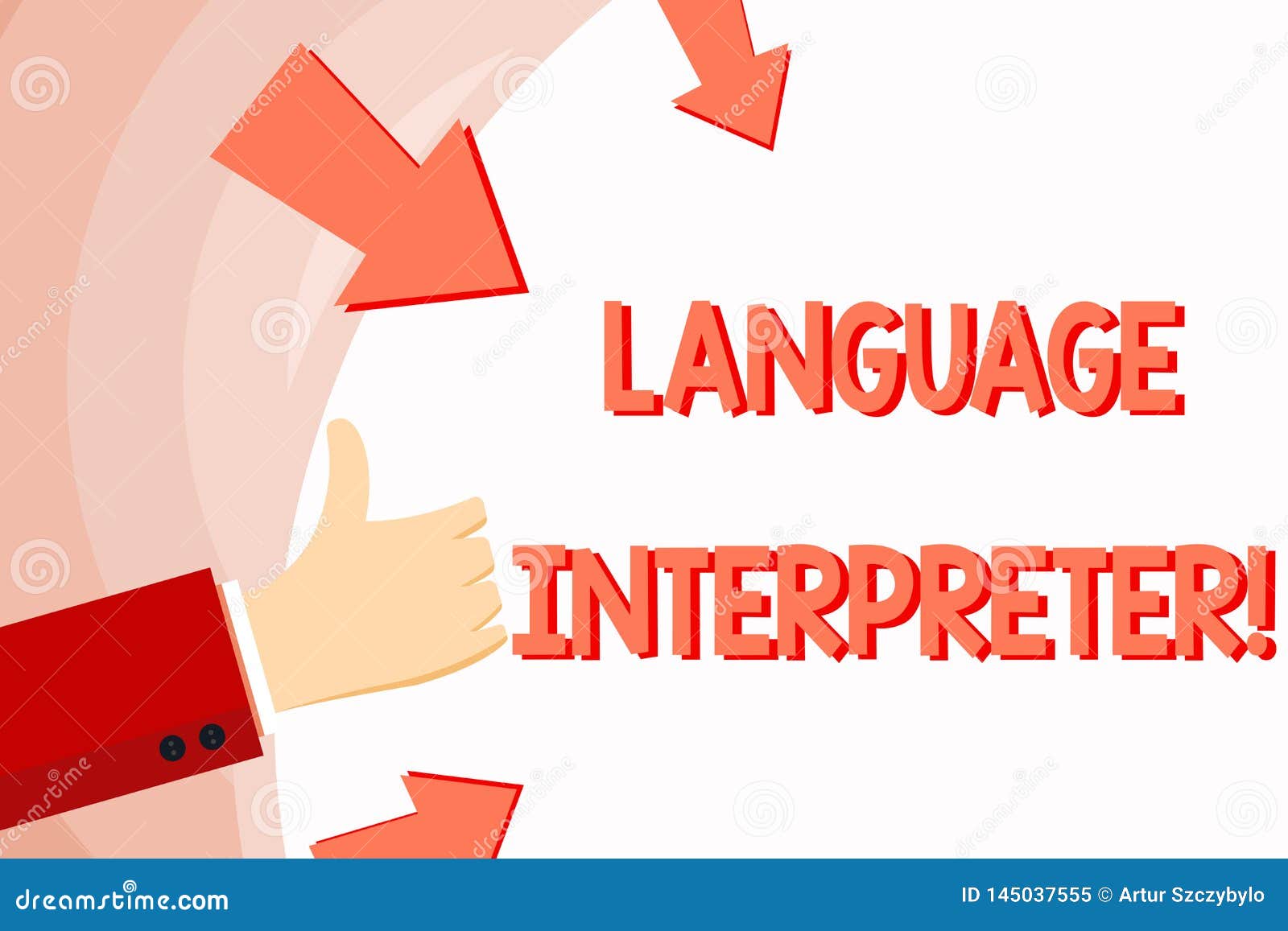 Handwriting Text Language Interpreter. Concept Meaning Convey Messages ...