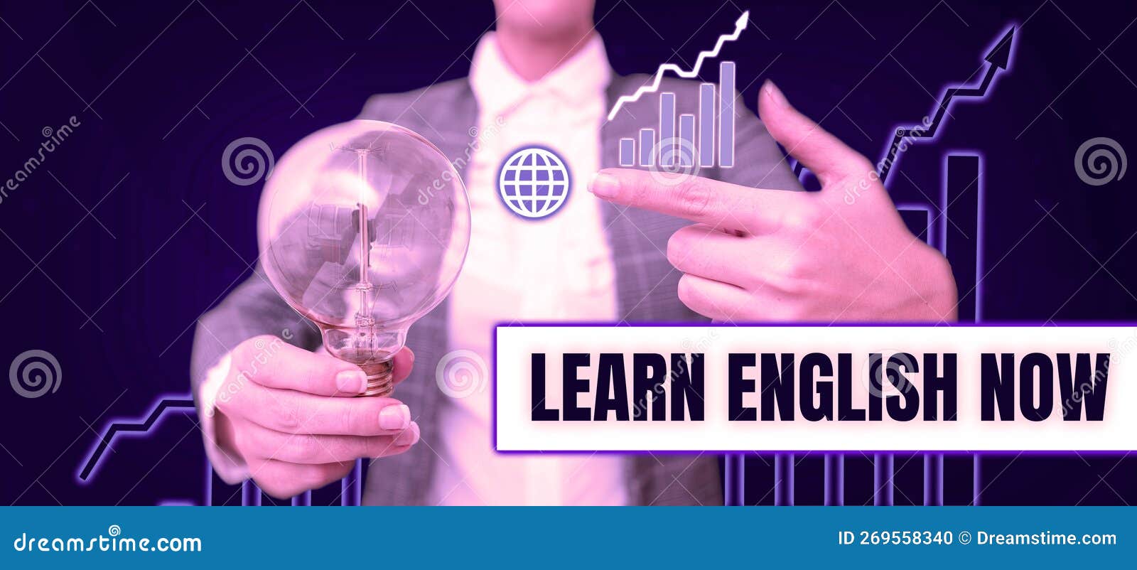 Handwriting Text Learn English Now. Word Written on Gain or Acquire ...